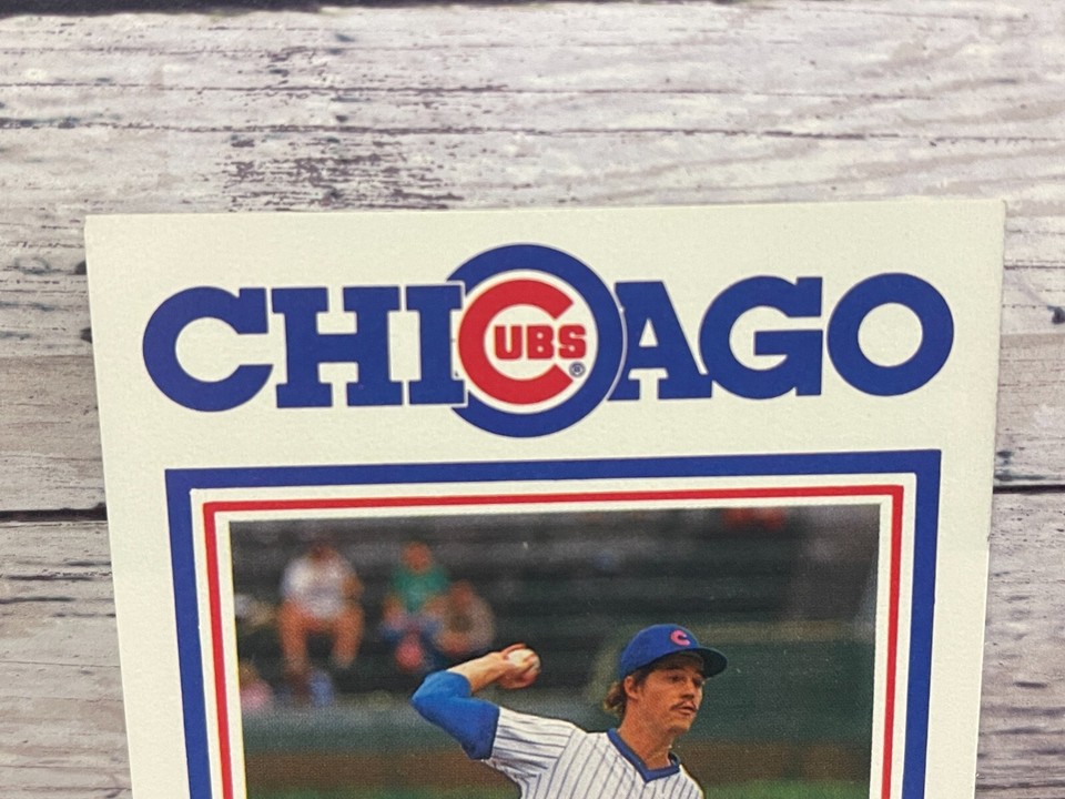 1987 Chicago Cubs David Berg Team Issue - Greg Maddux RC Rookie Card ...
