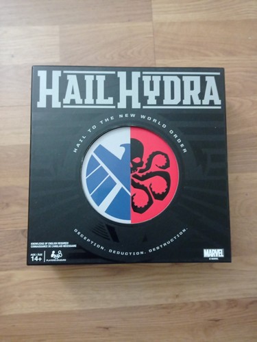 Marvel Captain America The First Avenger Hail Hydra Board Game Spin ...