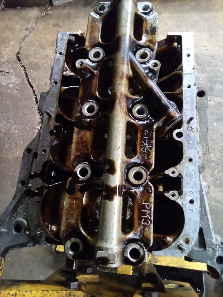 1990 Honda Civic D15b2 Engine Block & Girdle D15 Crx | OE