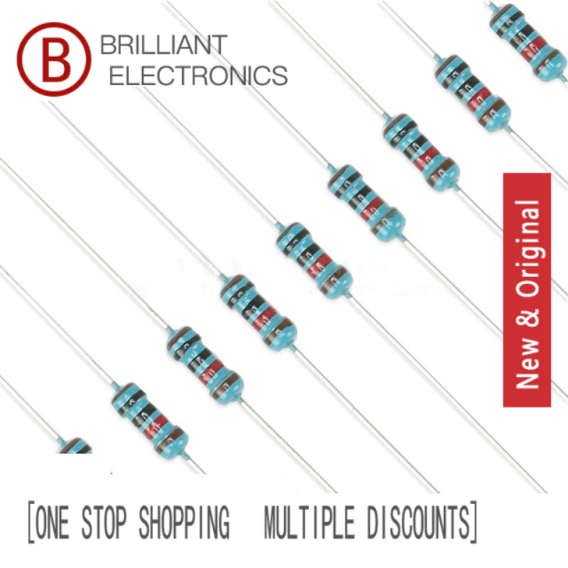 (50 Pcs)Metal Film Res 1/4W 1% Five-Color Band 33K Ohm 33K | eBay