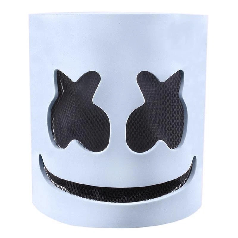 Marshmello Dj Mask Full Head Halloween Cosplay LED Helmet Masks Party ...