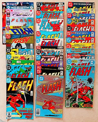 Flash .99¢ Books DC Comics Lot Vintage 70s 80s + Bronze, Copper, Modern ...