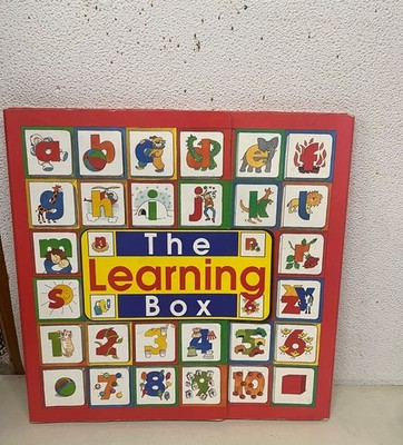 The Learning Box 36 books Learning Alphabet Numbers & Shapes Alison Boyle | eBay