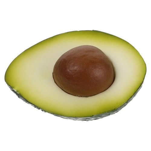 Artificial Fruit Avocado Fake Lifelike Plastic Green Avocado Simulation ...
