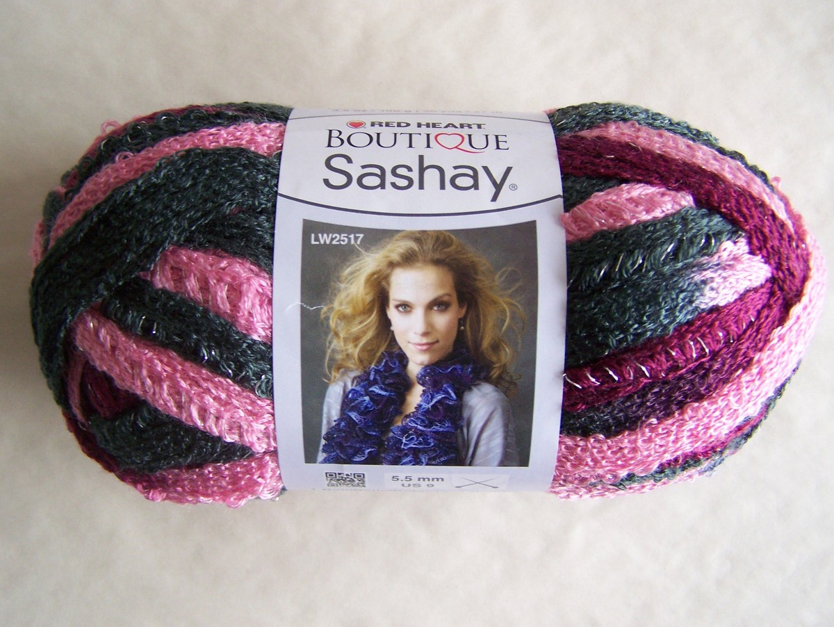 Red Heart Sashay Yarn Colors Knit A Quick Ruffle Scarf With Tutorial