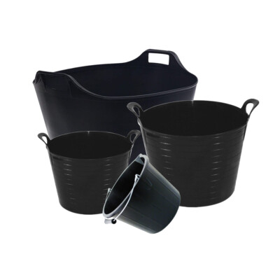 Flexi Tubs - Plastic Work Trug - Builder's Buckets - Various Sizes ...