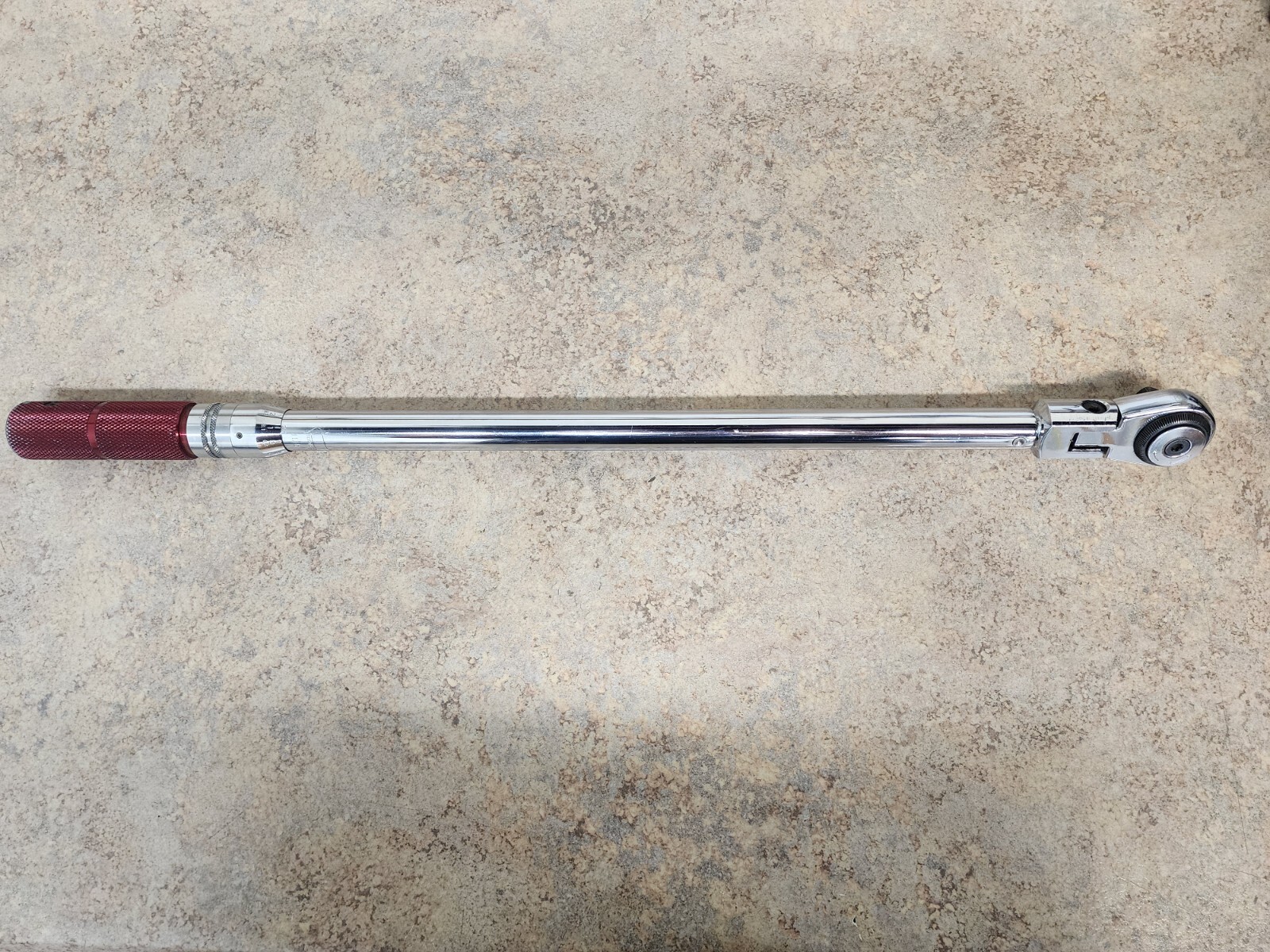 Mac Tools 1/2" Drive Flex Round-Head Micro-Adjustable Torque Wrench ...