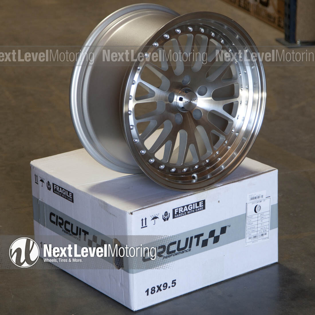 Circuit Performance CP21 18x9.5 18x11 5x114.3 +20 Machined Wheels ...
