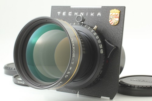 [MINT] Nikon Nikkor T ED 360mm f/8 Lens Copal 1 Linhof Technika Board ...