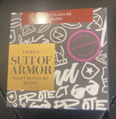 Teeez Cosmetics Suit of Armor Don’t Blush Me Blush 0.14 oz NEW Sealed ...