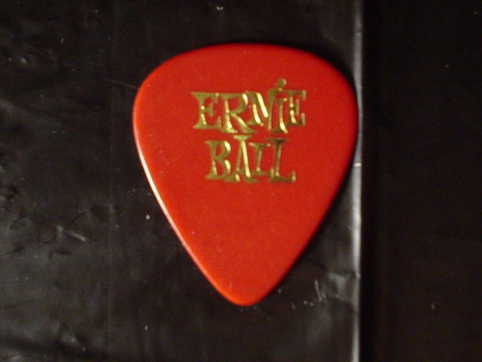 SUGAR RAY Band Logo Rare MARK MCGRATH 90's Concert Tour Red GUITAR PICK ...