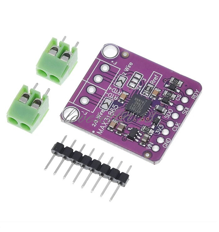 MAX31865 PT100 to PT1000 RTD-to-Digital Converter Board for Temperature ...