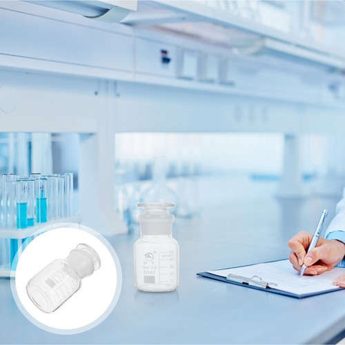 Lab Bottles Jars Liquid Storage Reagent Sample Sealing Practical | eBay