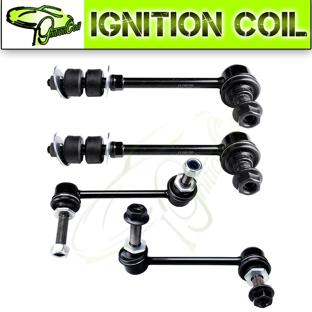 4pcs Front + Rear Sway Bar End Links For 2003-2013 14 Lexus GX470 ...
