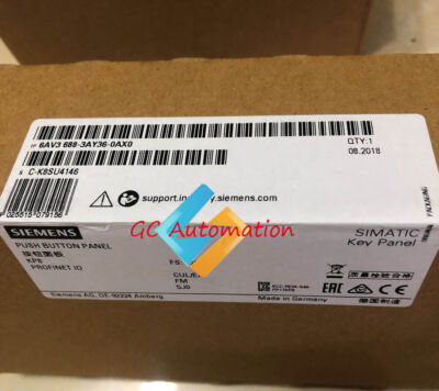 NEW SIEMENS SIMATIC HMI KP8 PN, 6AV3688-3AY36-0AX0 Key Panel 6AV3 688 ...