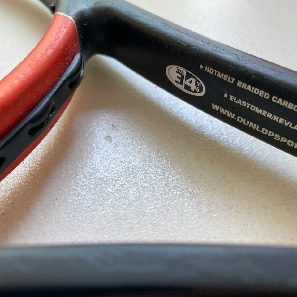 Dunlop 300G racquet (with small crack) 4 3/8 grip | eBay