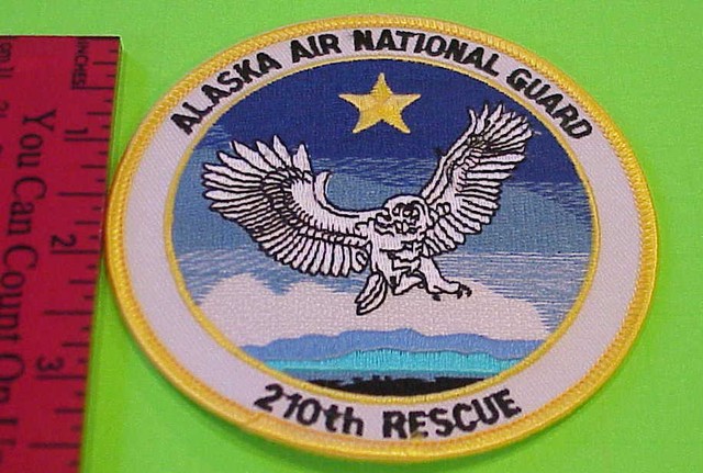 ALASKA AIR NATIONAL GUARD 210 TH RESCUE MILITARY PATCH NEW FREE ...