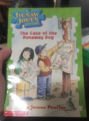 A Jigsaw Jones Mystery: The Case of the Runaway Dog, by James Preller ...