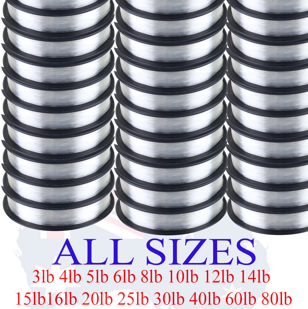 FC Fluorocarbon Fishing Leader 6lb 10lb 15lb 20lb 30lb 40lb 50lb for ...