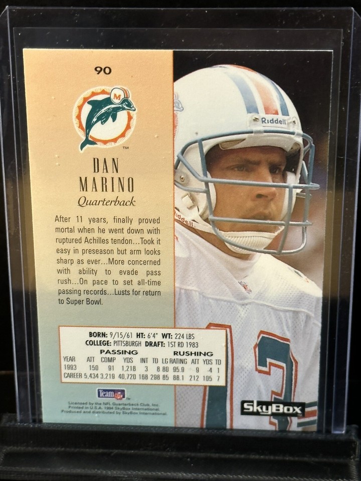 1994 Skybox Football- Dan Marino #90-Dolphins-NFL | eBay