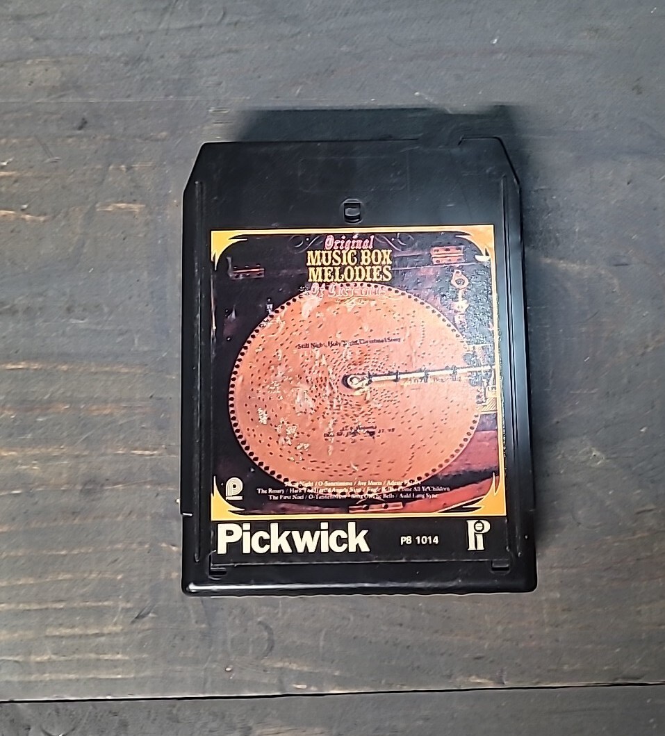 Brand New**Original Music Box Melodies of CHRISTMAS (8-Track Tape ...
