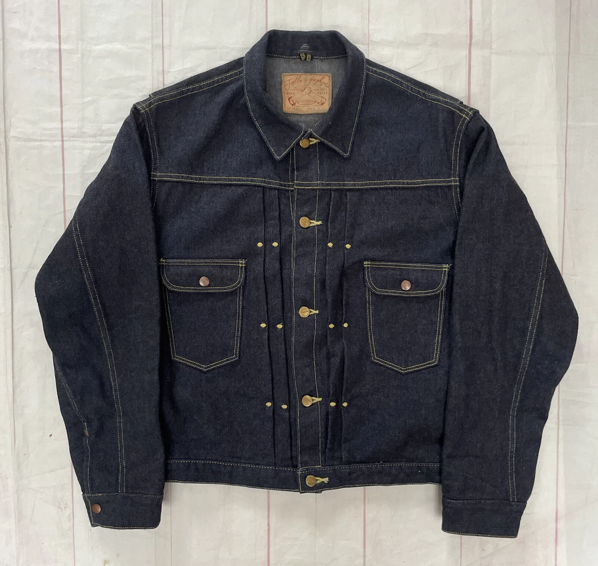 Momotaro Deep Blue Denim Jacket Okayama Denim