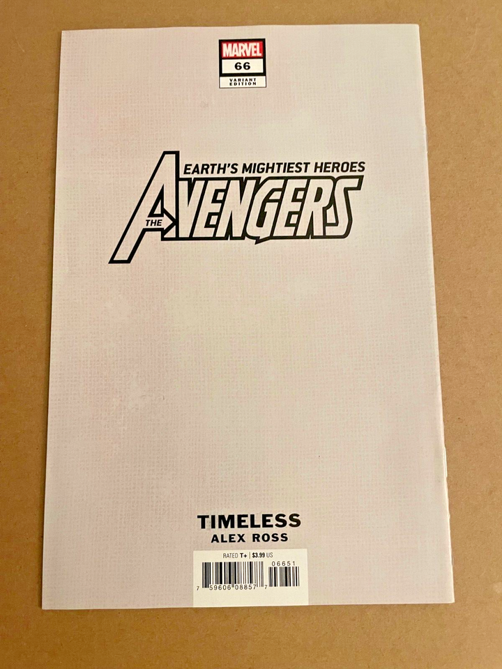 Alex Ross Ultron B&W 1:100 Virgin Timeless Sketch Variant Avengers #66 ...