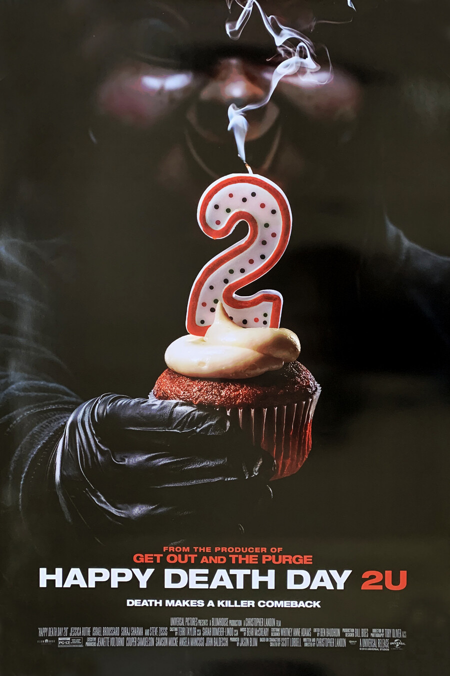 HAPPY DEATH DAY 2U MOVIE POSTER 2 Sided ORIGINAL FINAL 27x40 JESSICA ...