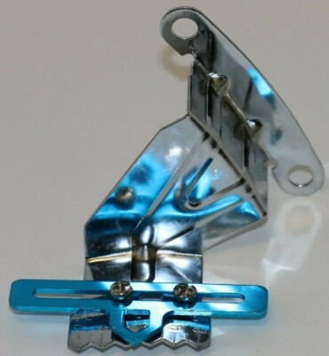 SB Chevy Chrome Timing Tab Adjustable 6 3/4" 7" 283 305 327 350 383 SBC ...