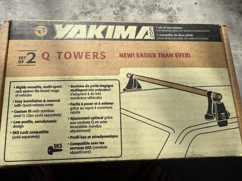 Yakima Q Towers Set Of 2 | eBay
