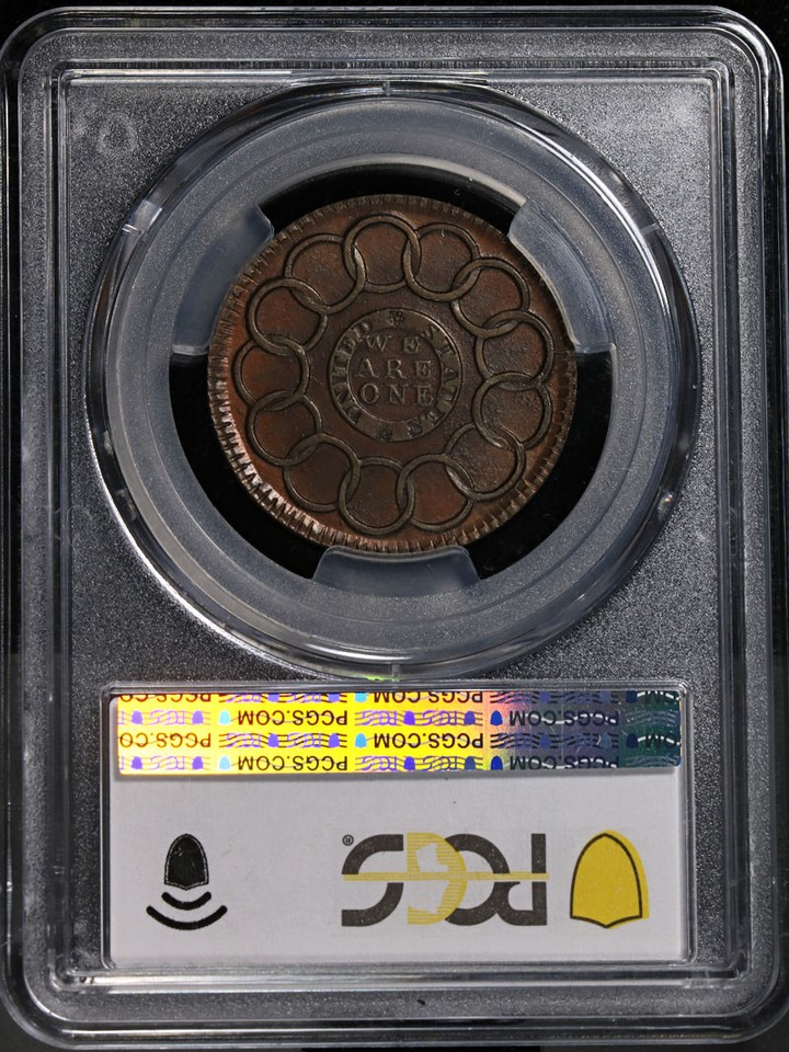 1787 Fugio 1c New Haven, Restrike PCGS MS64 BN Superb Eye Appeal Strong Strike | eBay