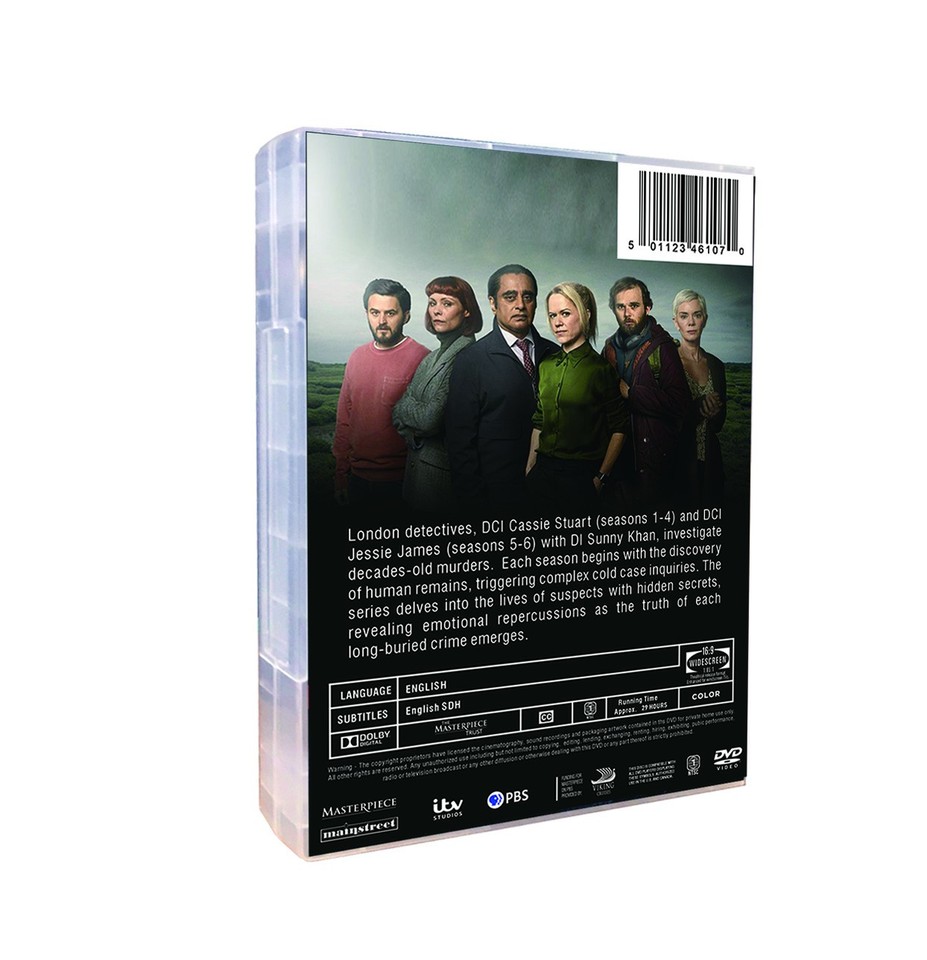 New Box Set Unforgotten Season 1-6: (DVD 12-Disc Sealed) English All ...