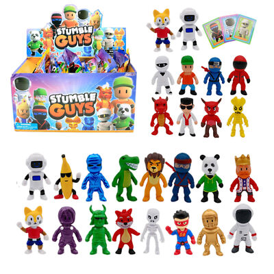 24pc Stumble Guys Action Figure Blind box With Card Set Collection PVC ...