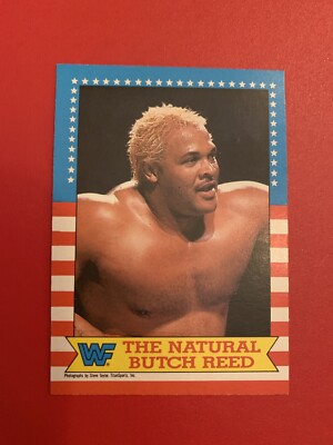 1987 O-Pee-Chee OPC 18 The Natural Butch Reed RC Rookie WWF NM | eBay