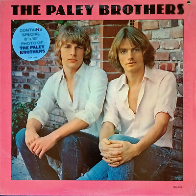 PALEY BROTHERS - SELF TITLED - SIRE # 6052 - LP + 8" X 10" PHOTO ...