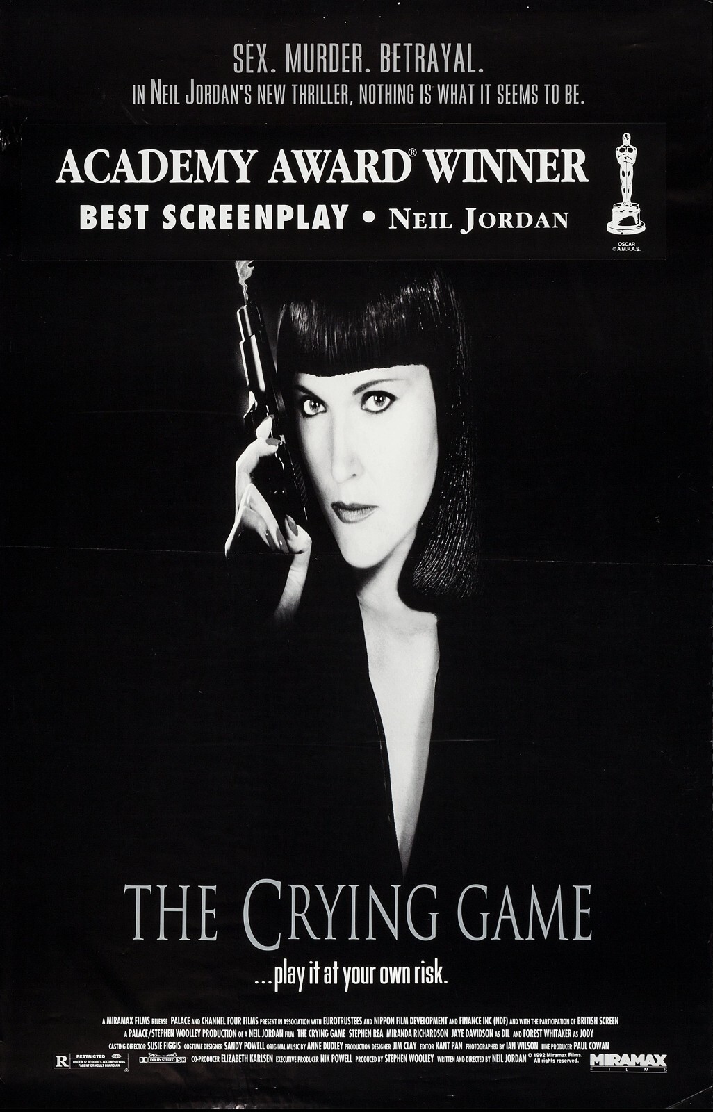 NEW The Crying Game 90s Movie Poster Print Canvas FREE SHIPPING | eBay ...