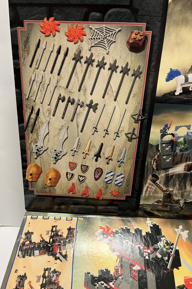 New Lego 8877 Knight's Kingdom "Vladek's Dark Fortress" 967 pcs 2005 ...
