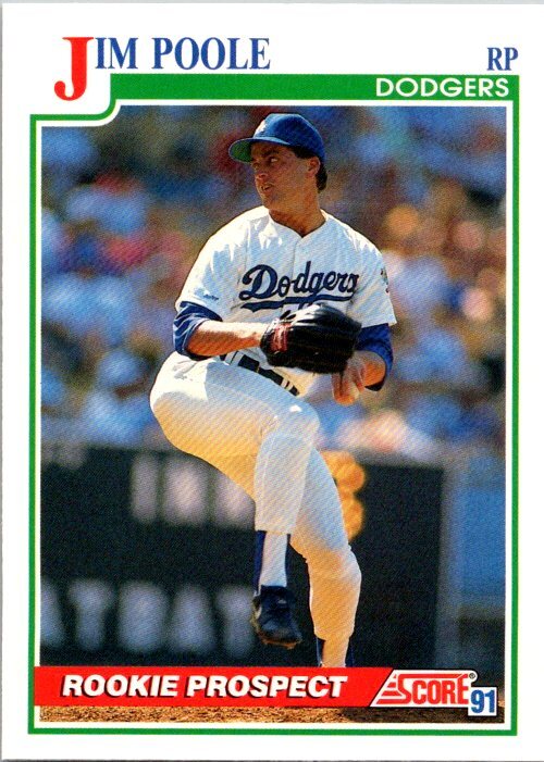 1991 Score - #357 Jim Poole for sale online | eBay