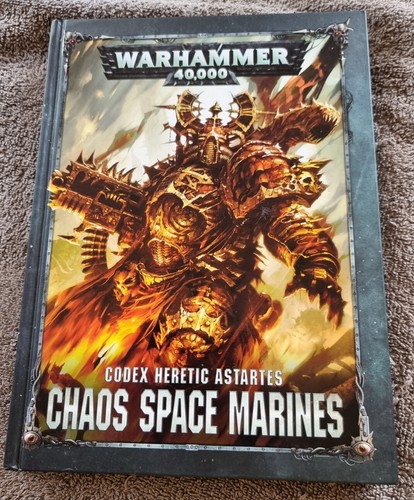 Warhammer 40K Codex Heretic Astartes Chaos Space Marines Hardback | eBay UK