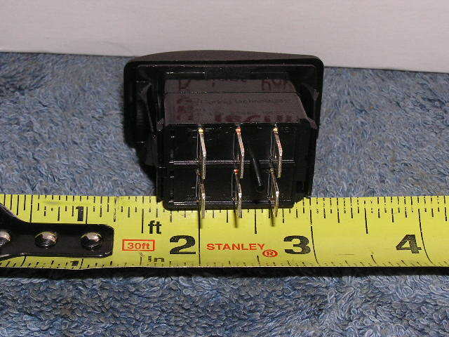 RV Bus ROOM SLIDE Carling Rocker Dash Switch Extend Retract 20a 12v LED ...