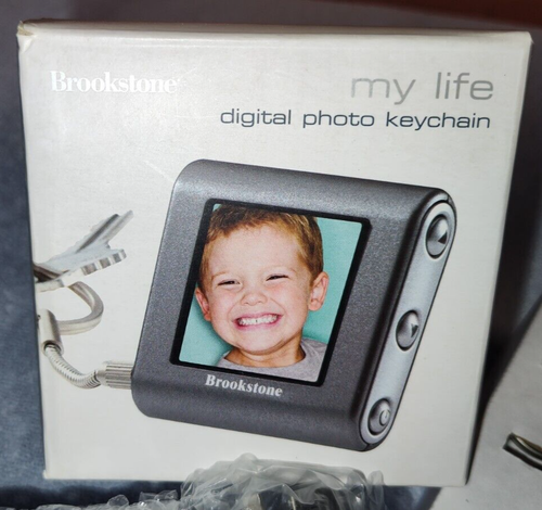 Brookstone "My Life" Digital Photo Keychain | eBay