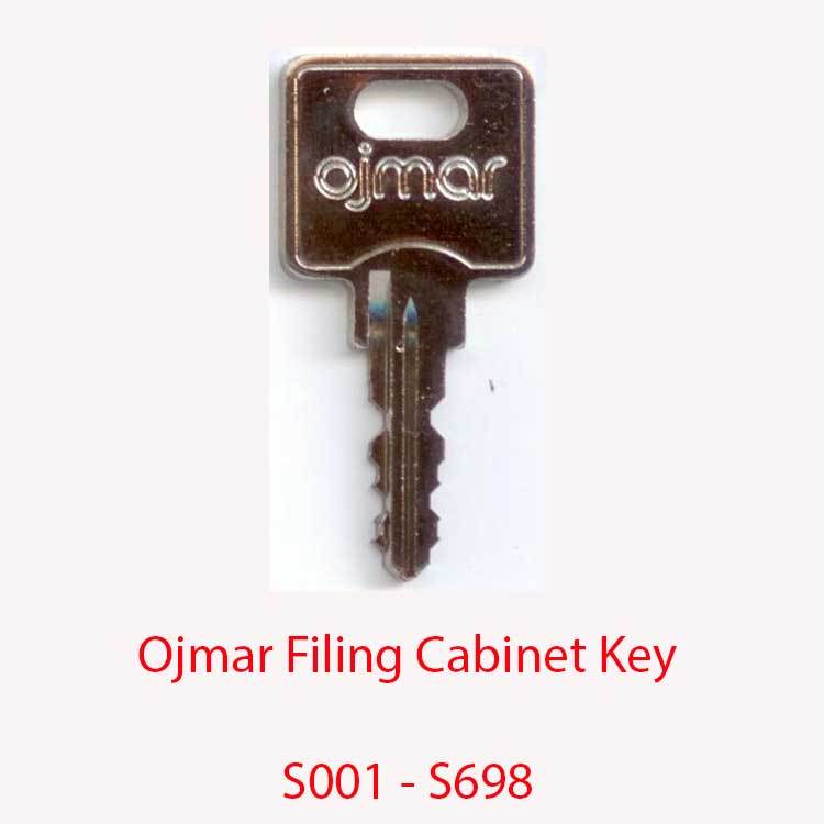 Ojmar Replacement Filing Cabinet Key S001 - S698 | eBay