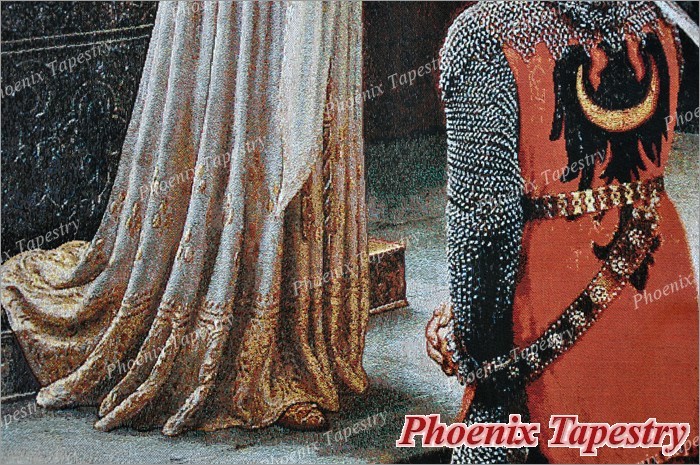 The Accolade Medieval Fine Art Tapestry Wall hanging, 55"x39" | eBay