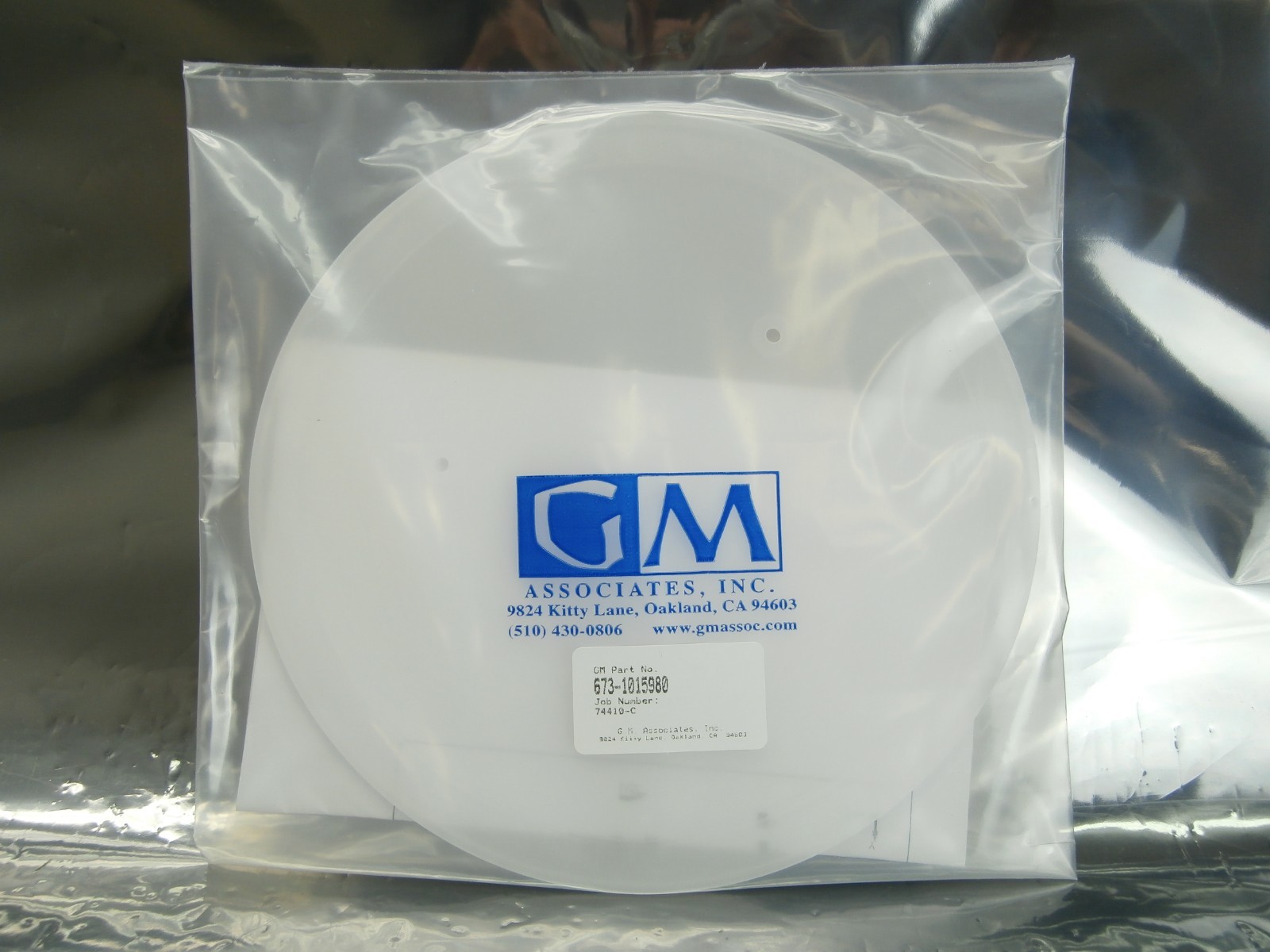 GM Associates 673-1015980 Pedestal Nest 40D C'BORE 1015980-07 GMA347 ...