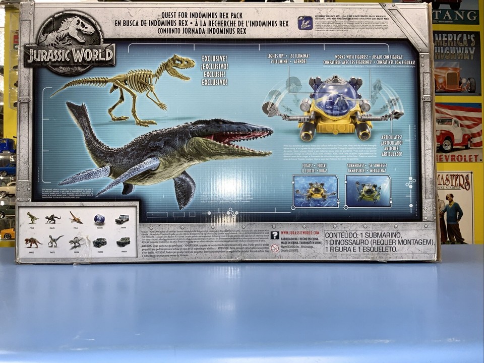 Jurassic World Quest for Indominus Rex Pack Mattel Exclusive 2018 ...