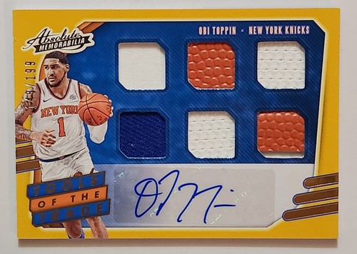 2020-21 Panini Absolute Memorabilia - Tools of the Trade Six Swatch ...