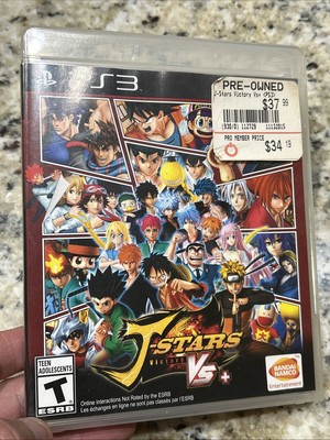 J-Stars Victory Vs+ Sony PlayStation 3 PS3 722674111829| eBay