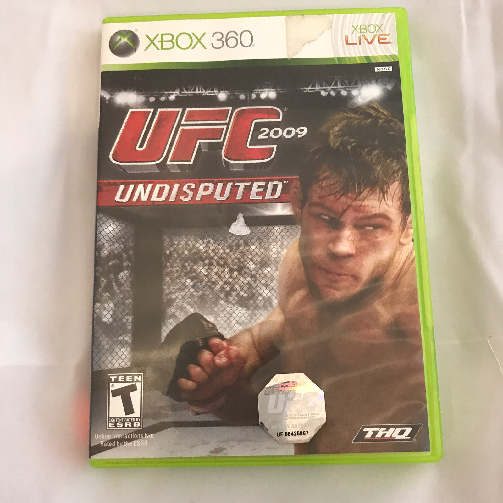 UFC Undisputed XBOX 360 Fighting (Video Game) 752919550489 | eBay