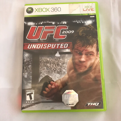 UFC Undisputed XBOX 360 Fighting (Video Game) 752919550489 | eBay