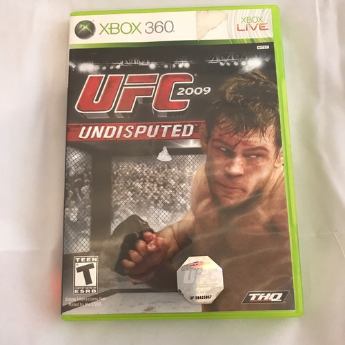 UFC Undisputed XBOX 360 Fighting (Video Game) 752919550489 | eBay